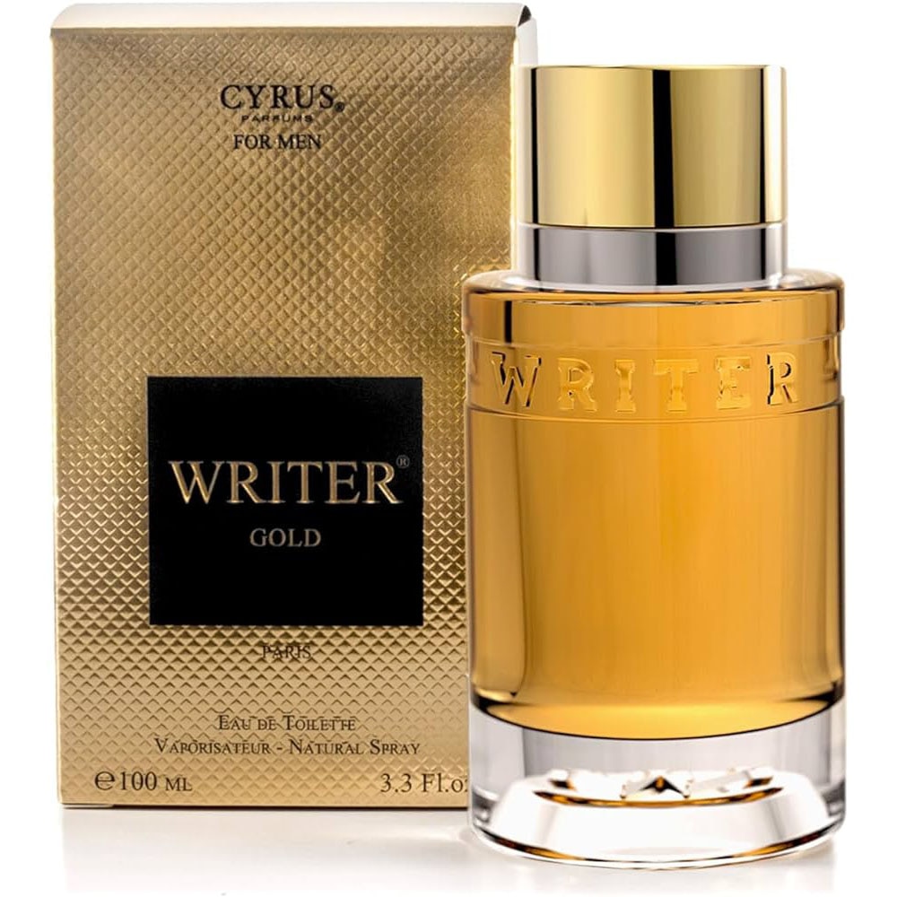 Apa de parfum pentru barbati Gold, Writer, 100 ml - eMAG.ro