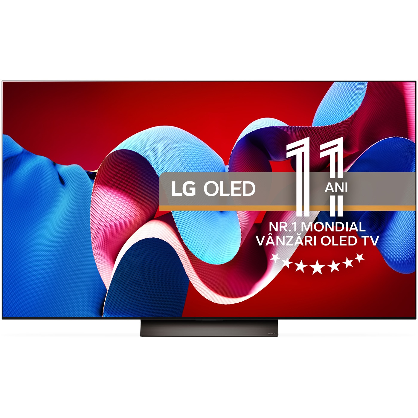 Televizor LG OLED evo 77C41LA, 195 cm, Smart, 4K Ultra HD, 100 Hz, Clasa F (Model 2024) - eMAG.ro