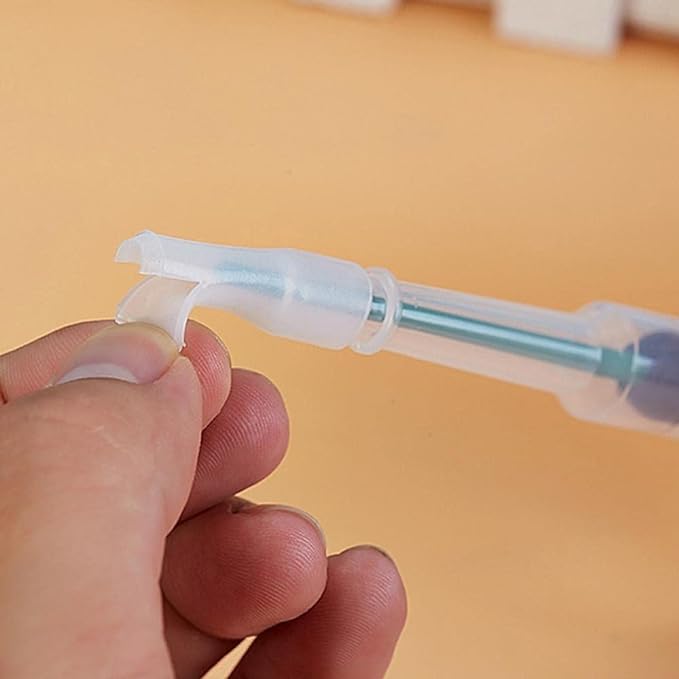 Dozator de medicamente pentru animale, Silicon, 15 x 6cm, Albastru ...