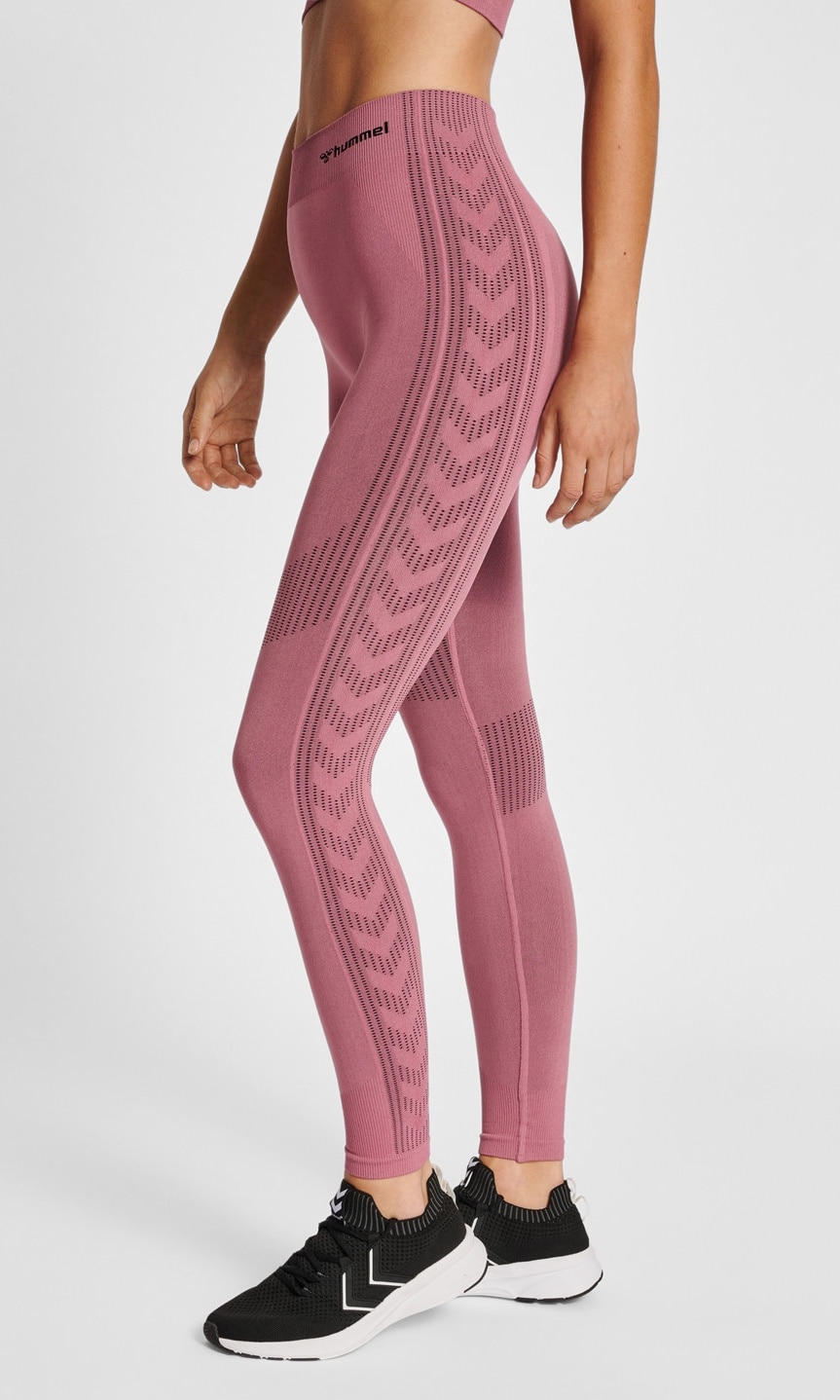 Colanti dama, Hummel, Poliamida, Roz, XL - eMAG.ro