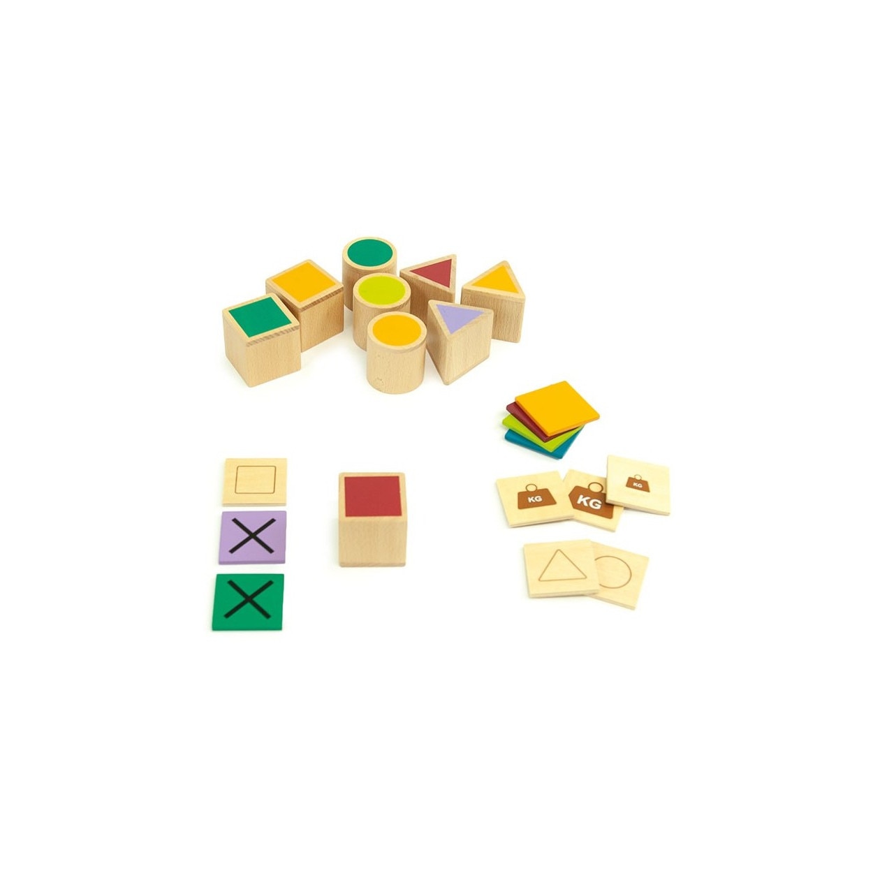 Joc educativ pentru copii si copii nevoi speciale didactic, Andreu Toys ...