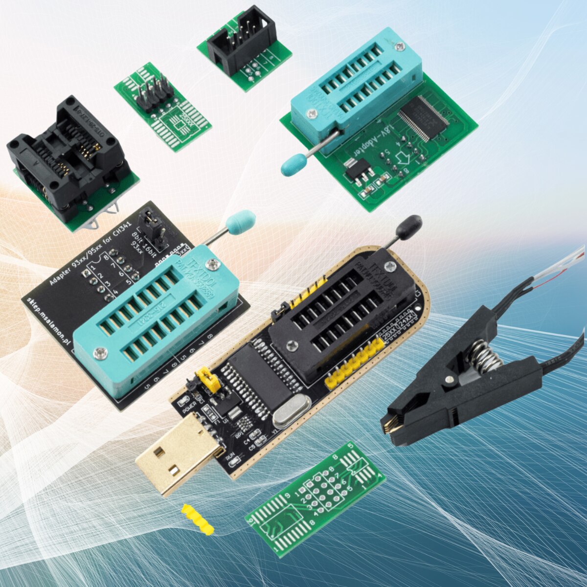 Set programator USB, Multicolor - eMAG.ro