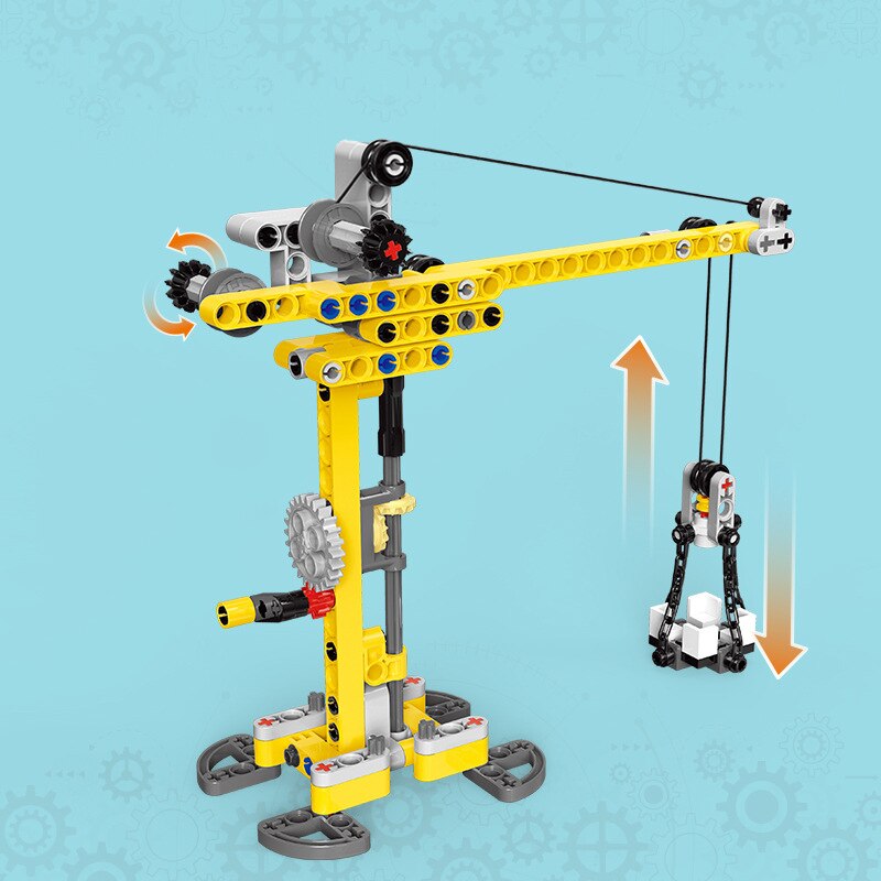 Set de constructie copii, Deli, ABS, 131 Piese, Multicolor - eMAG.ro