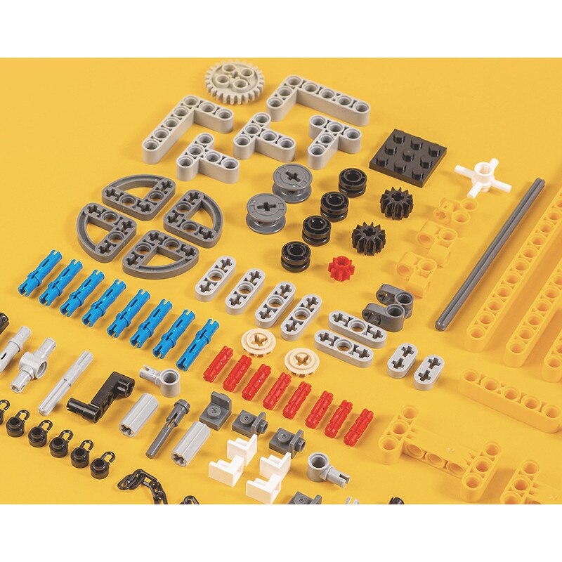 Set de constructie copii, Deli, ABS, 131 Piese, Multicolor - eMAG.ro