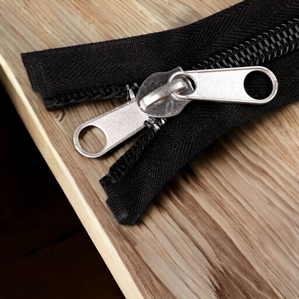 Fermoar spiralat detasabil nr. 10, cu cheita dublu tragator, Crisalida ...