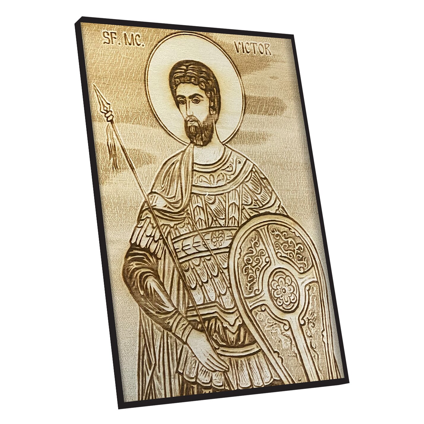 Icoana Sfantul Victor 15 cm - eMAG.ro