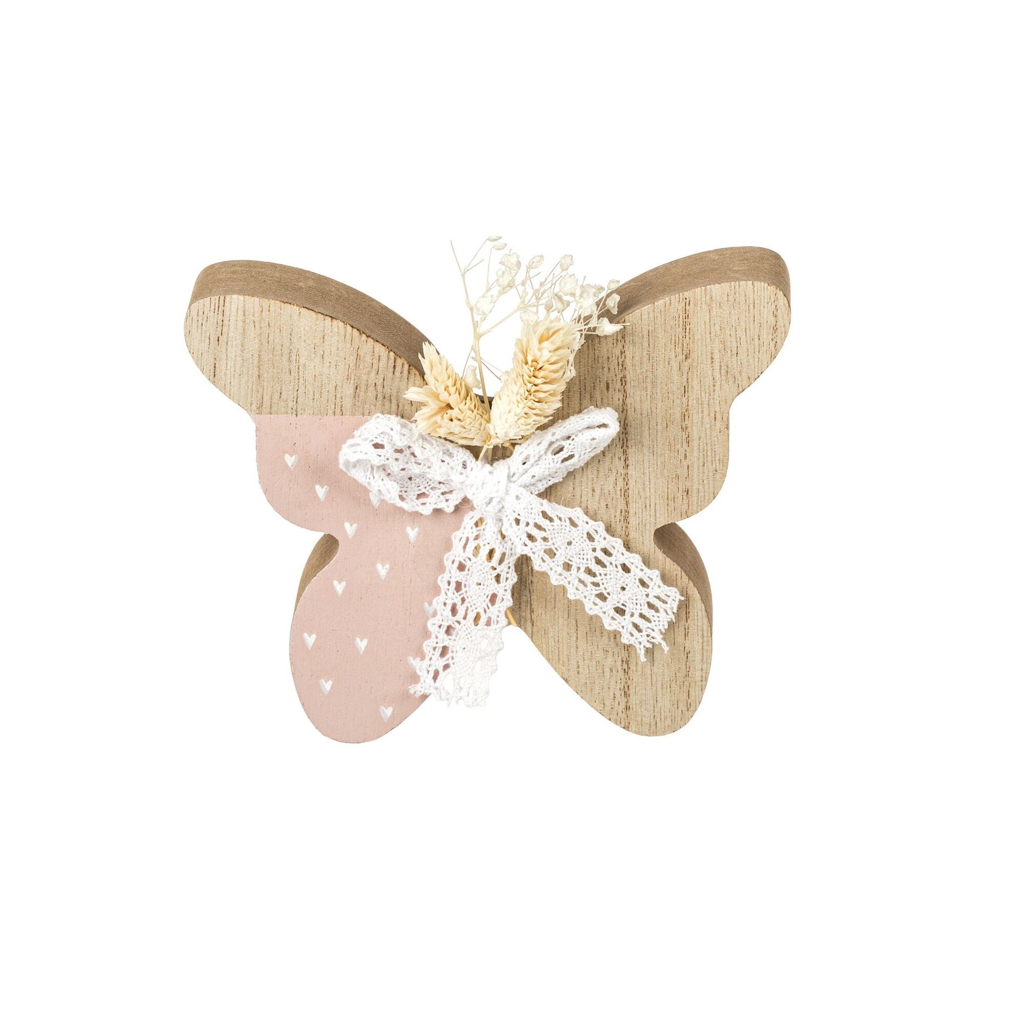 Decor de Paste, Fluture, Panglica alba, 13x2, 5x10 cm - eMAG.ro