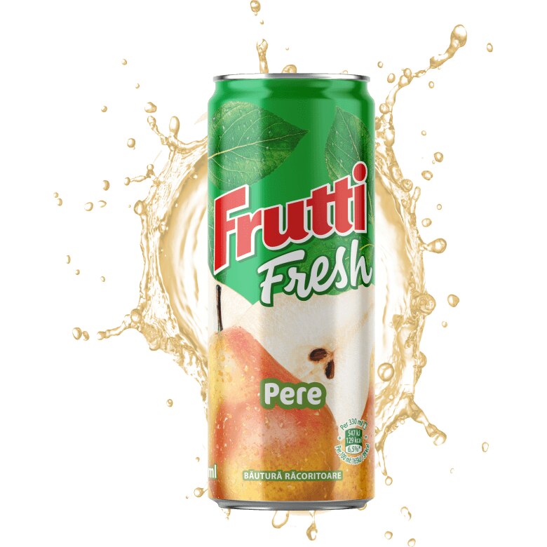Bautura carbogazoasa Frutti Fresh Pere 24 x 0.33L - eMAG.ro