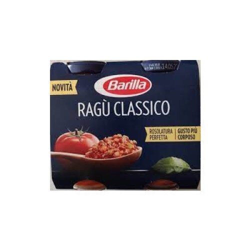 Sos de Rosii cu Carne Ragu alla Bolognese Barilla, 2 x 180 g - eMAG.ro
