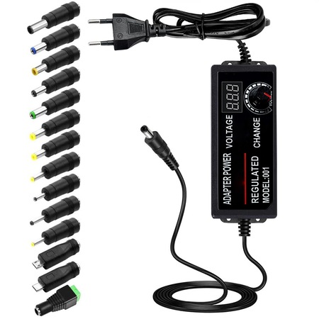 Alimentator Reglabil Universal 3-24V, 3A, Afisaj Digital de Voltaj si ...