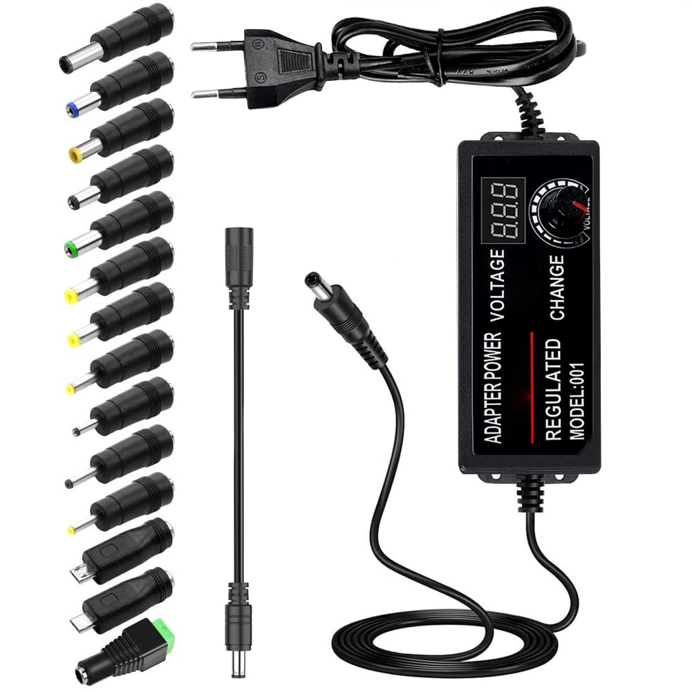 Alimentator Reglabil Universal 3-36V, 2A, Afisaj Digital de Voltaj si ...