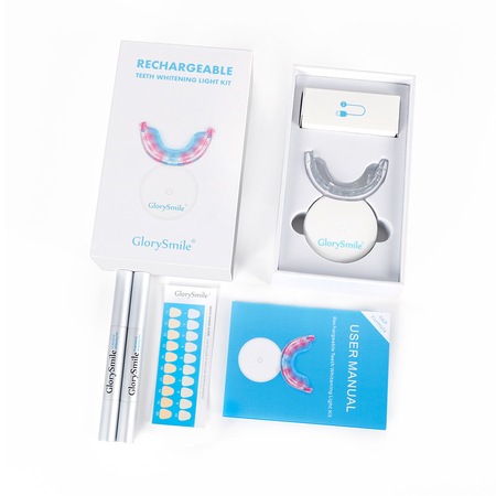 Kit pentru albirea dintilor, LED, Gel de albire (3 seringi de 2ml ...