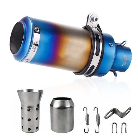 Toba esapament motocicleta, Inox, 51mm, Multicolor - eMAG.ro
