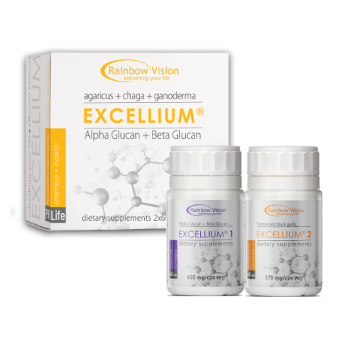 Excellium, 2X60 capsule, Rainbow Vision - eMAG.ro