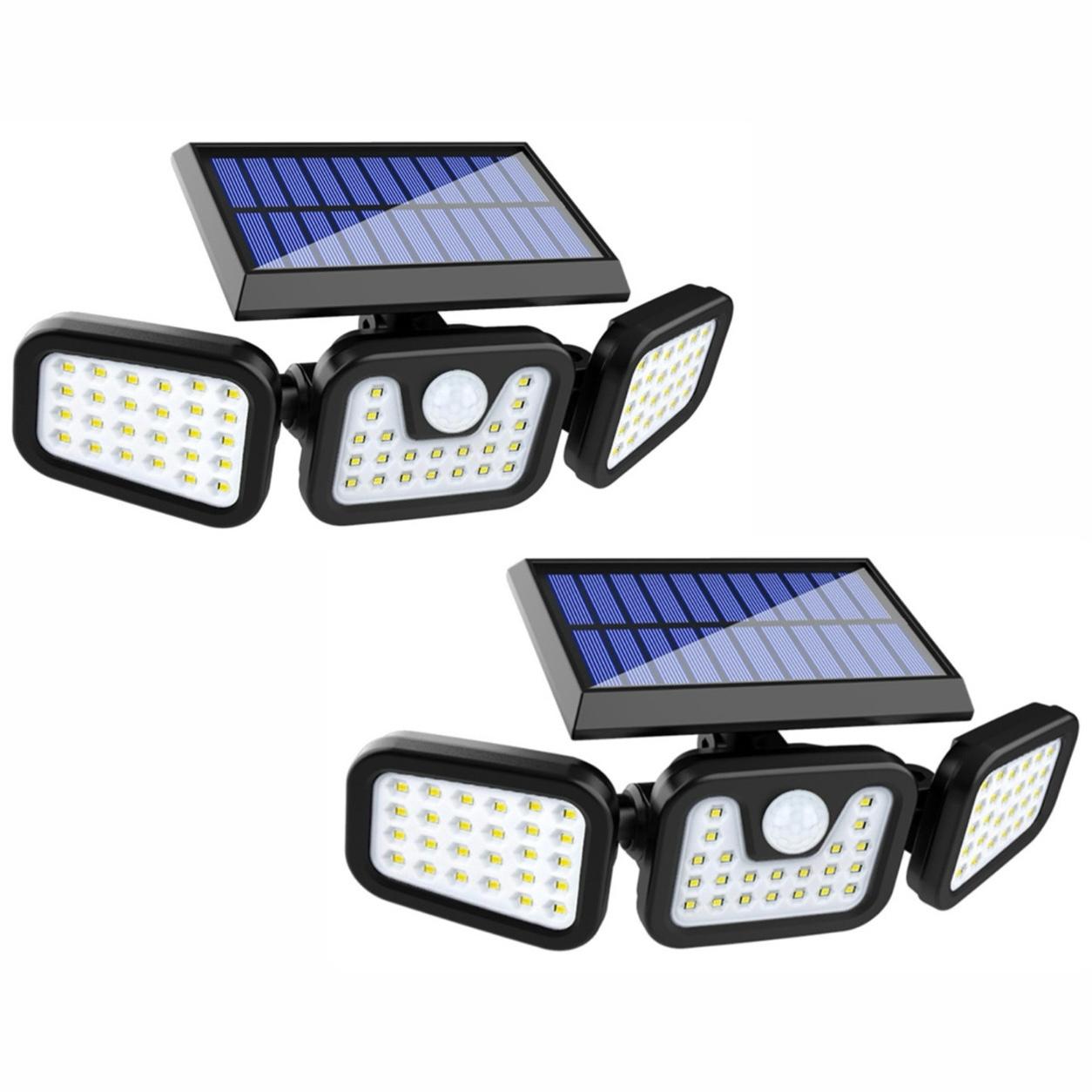 Set 2 lampi LED exterior Selling Depot, cu senzori de amurg, miscare si ...