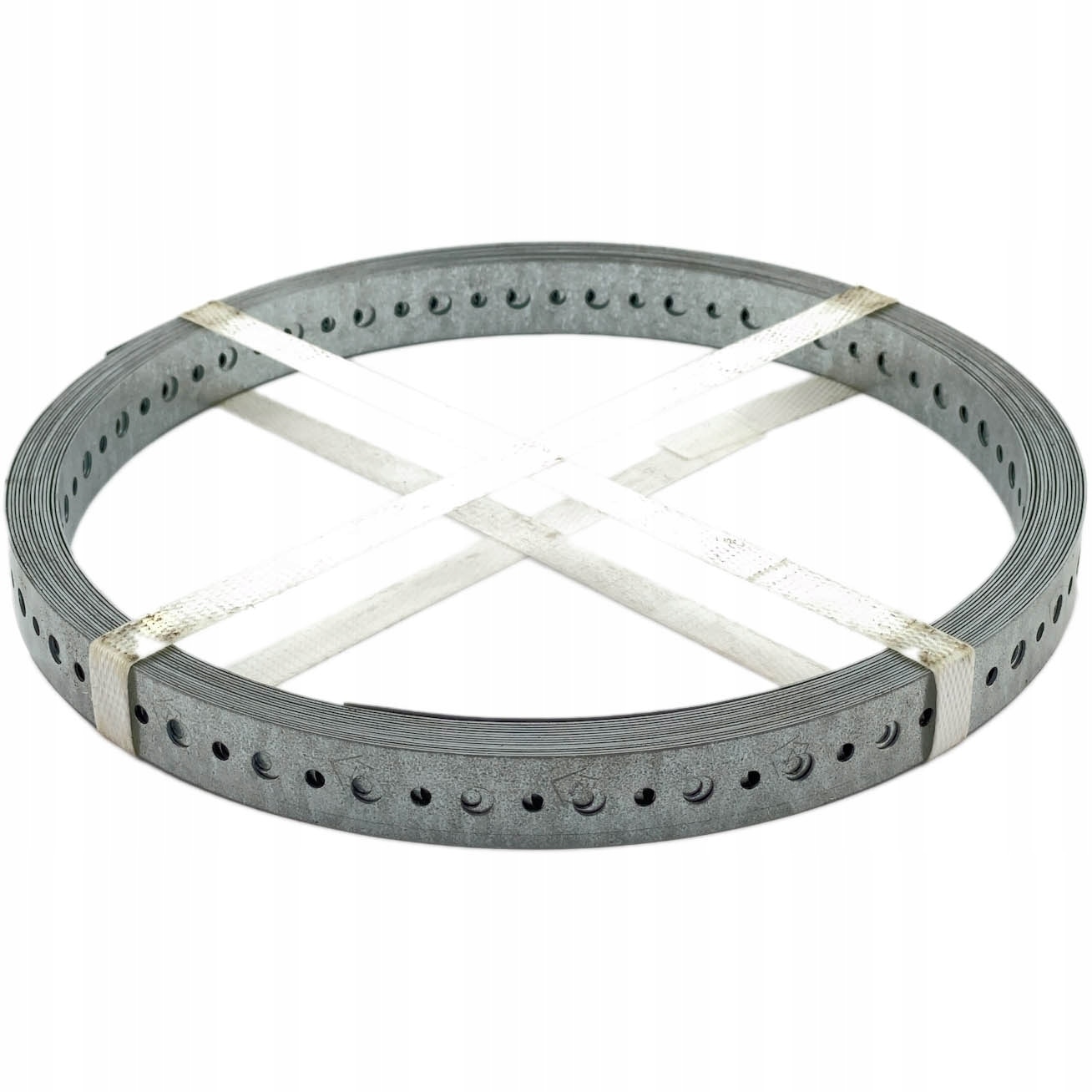 Banda otel perforata pentru lemn, 10m, 20x0, 8mm, conector dulgherie ...