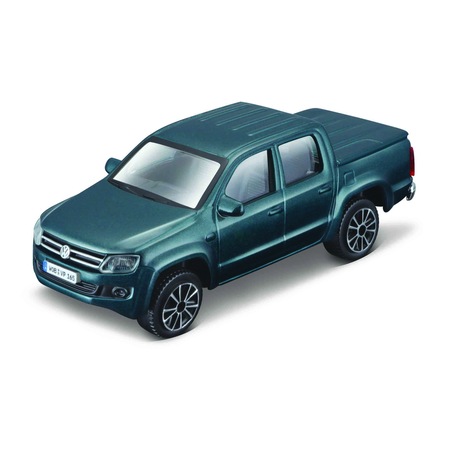 Модел на кола Bburago Street Fire 1:43 Volkswagen Amarok Green Metallic ...