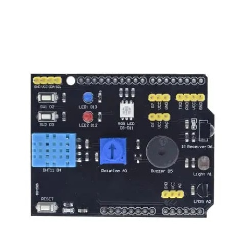 Placa expansiune pentru Arduino Uno cu 9 senzori, HY-M302 - eMAG.ro