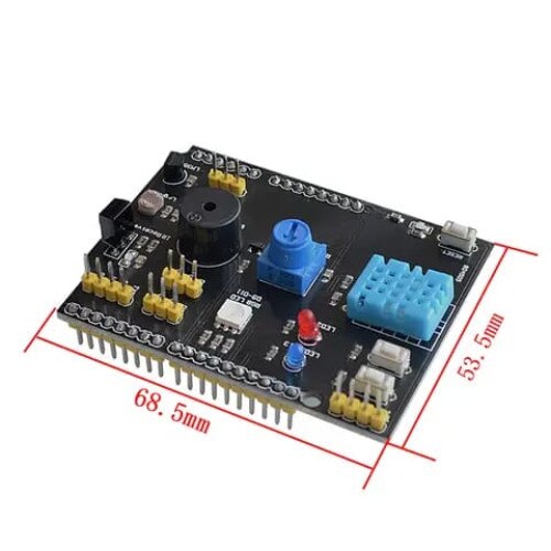 Placa expansiune pentru Arduino Uno cu 9 senzori, HY-M302 - eMAG.ro