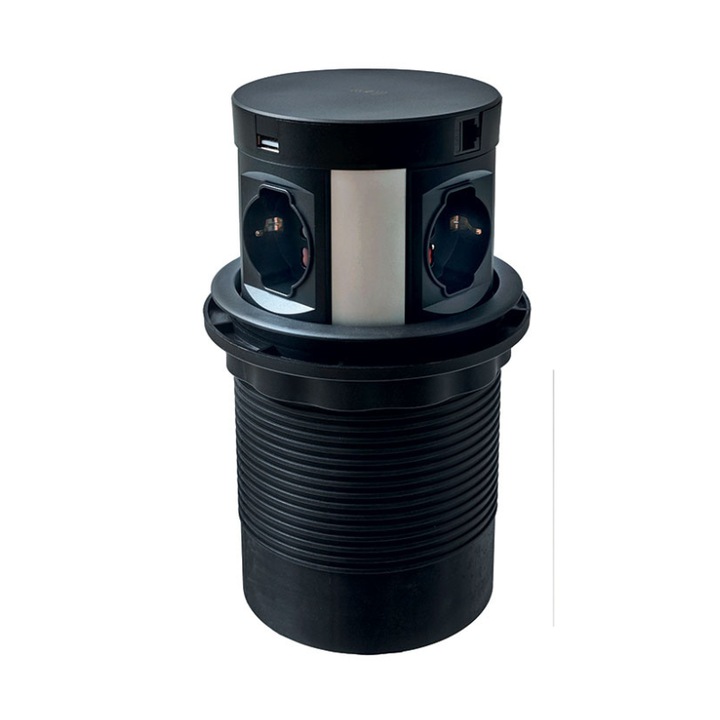 Priza Retractabila Cu 4 Laturi, Tower 120 Diviemme - eMAG.ro