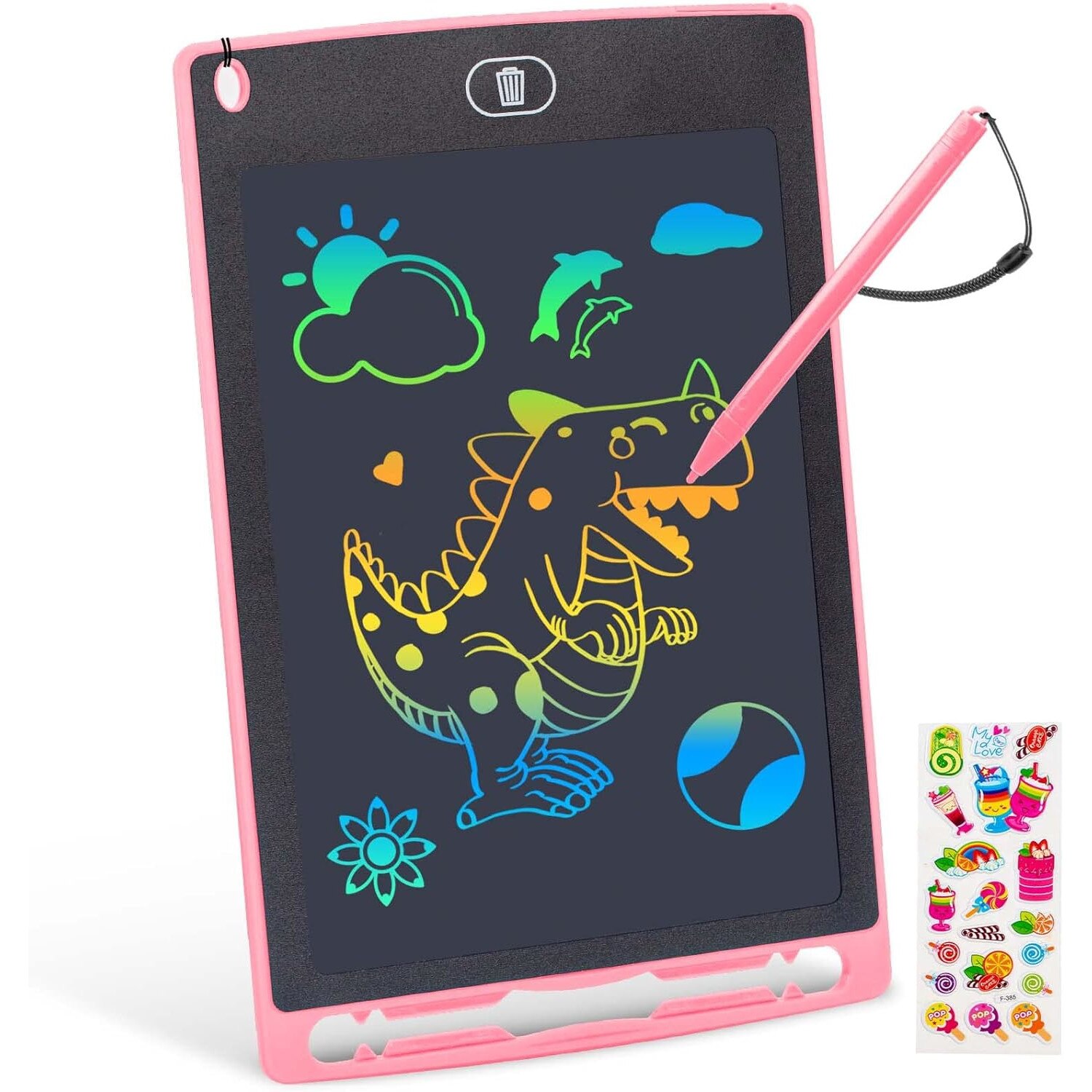 Tabla de scris LCD de 10 inch, Jucarie pentru copii 2 3 4 5 6 ani ...