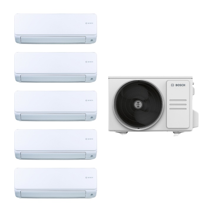 Aparat de aer conditionat multisplit Bosch cu cinci unitati interne ...