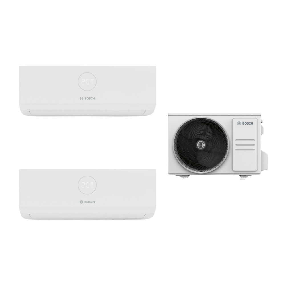 Aparat de aer conditionat multisplit Bosch cu doua unitati interne ...