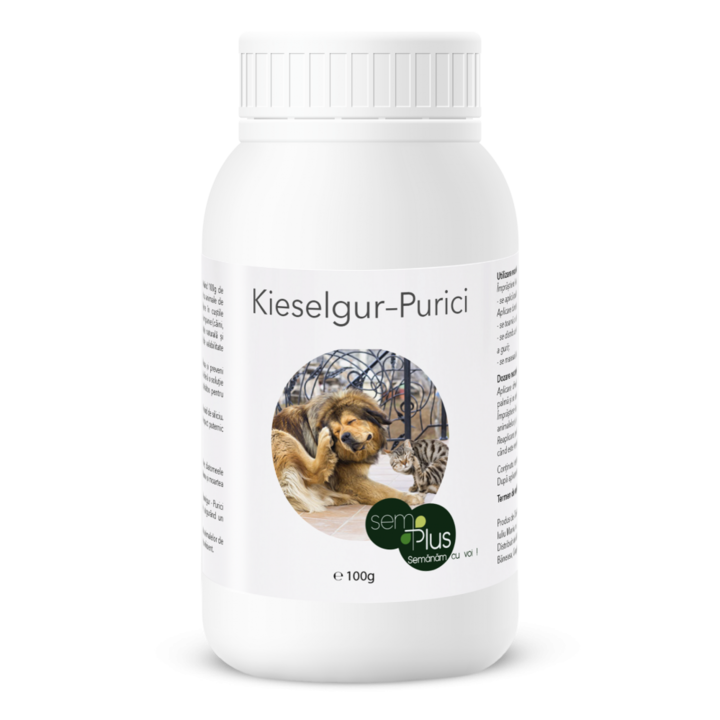 Insecticid pentru purici, KIESELGUR, 100 g - eMAG.ro