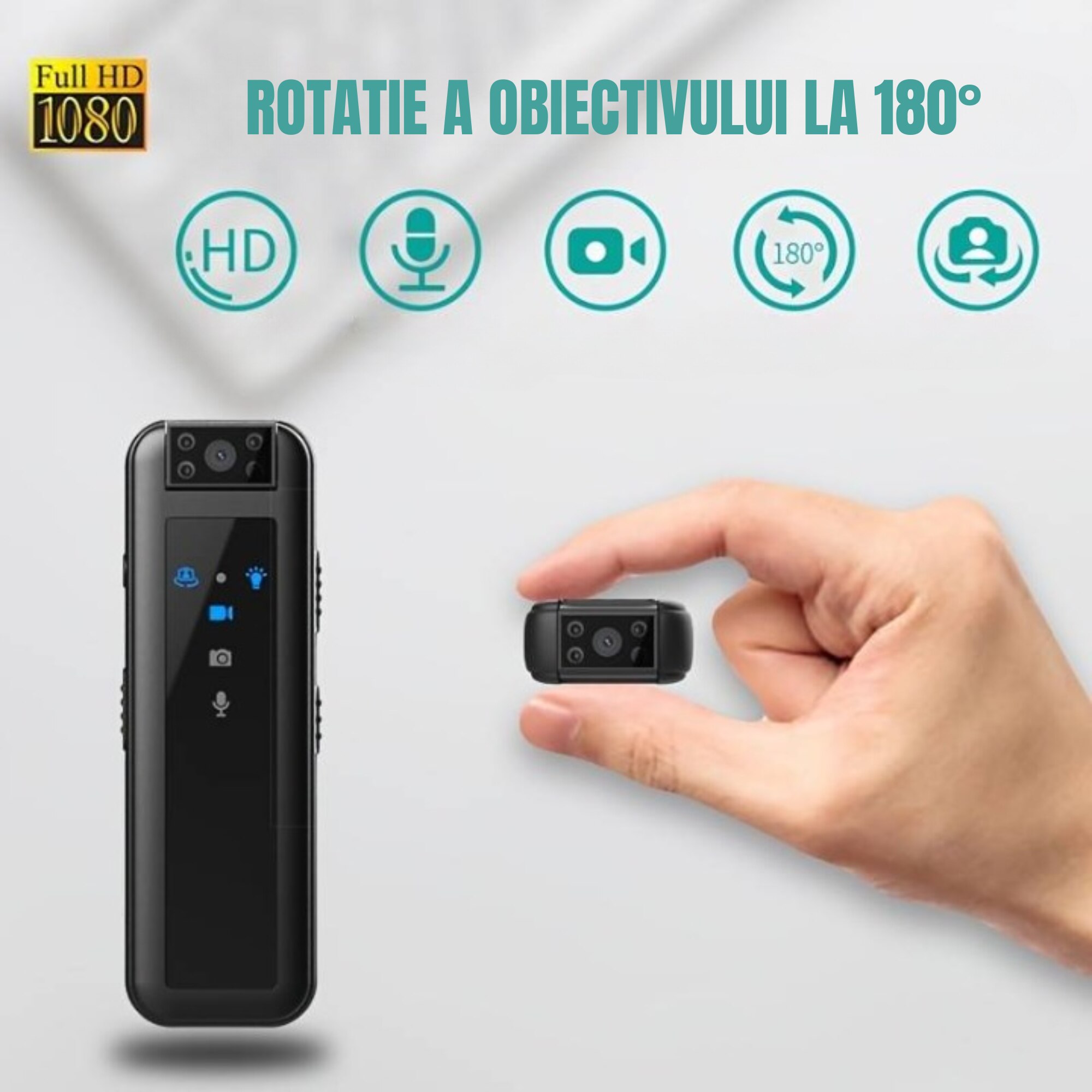 Camera sport MINI, WIFI, Filmare HD 1080P, Filtrare profesionala a ...