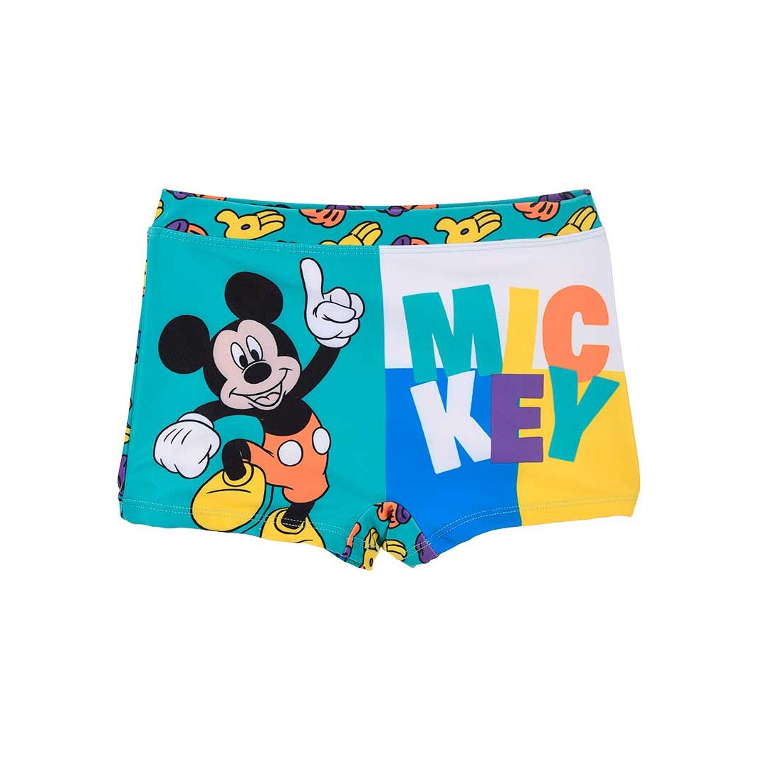 Boxeri baie baieti Mickey Mouse Disney Verde 104 CM - eMAG.ro