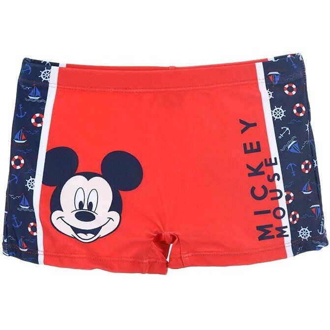 Boxeri baie baieti Mickey Mouse Sailor Rosu 104 CM - eMAG.ro