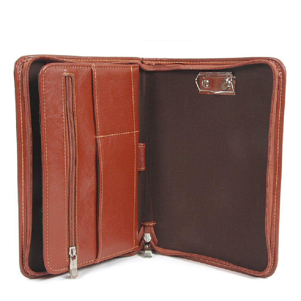 Dosar pentru documente din piele A5, Maro deschis - eMAG.ro