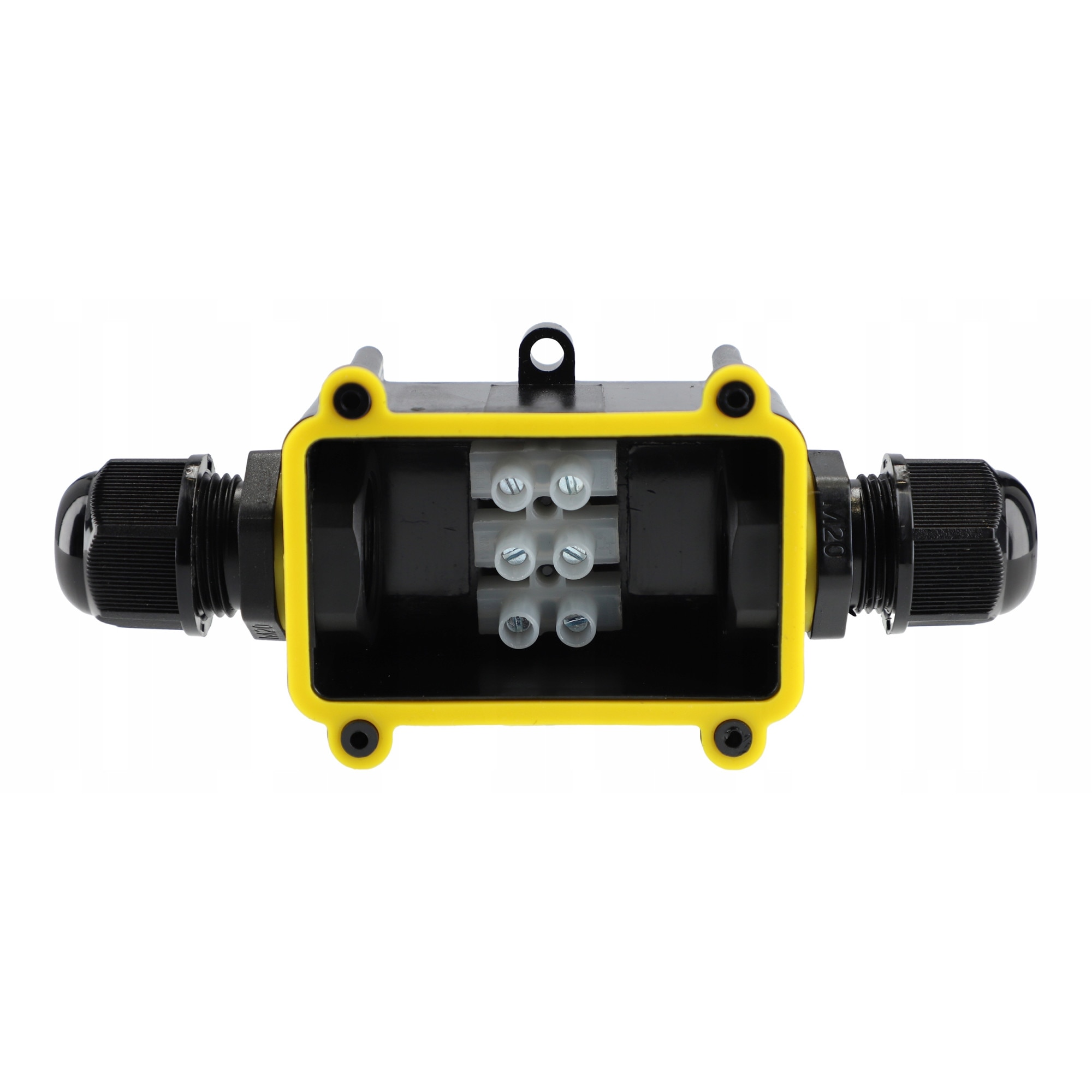 Cutie de cablu ermetica cu presetupe, 2x IP68, conector ermetic ...