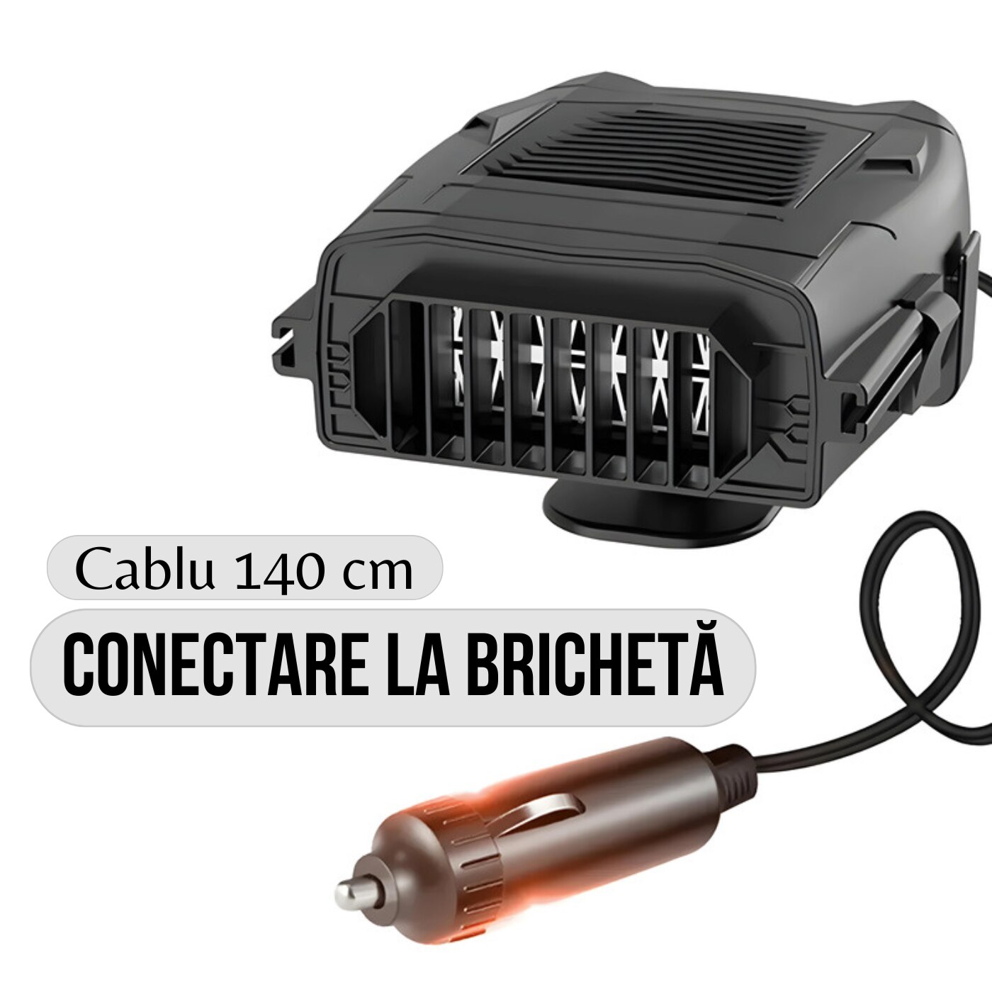 Ventilator Auto Multifunctional cu 3 Viteze pentru Tetiera Scaunului ...