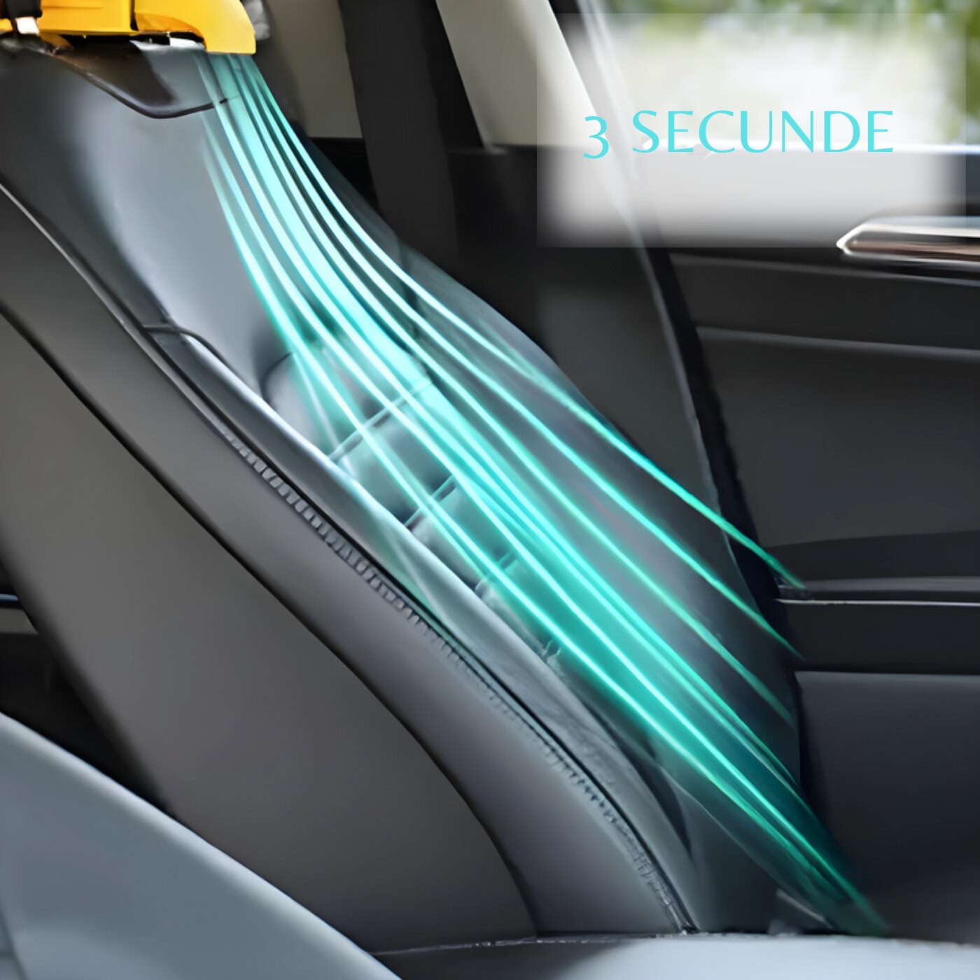 Ventilator Auto Multifunctional cu 3 Viteze pentru Tetiera Scaunului ...