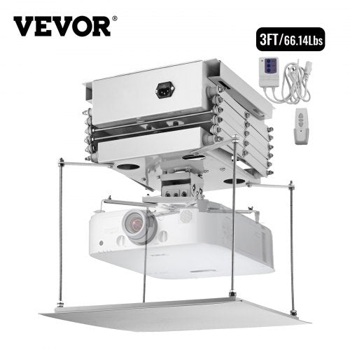 Suport proiector, cu telecomanda, dimensiuni 500 x 50 x 350 mm - eMAG.ro