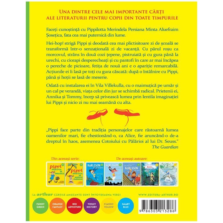 Pippi Sosetica, Astrid Lindgren - eMAG.ro