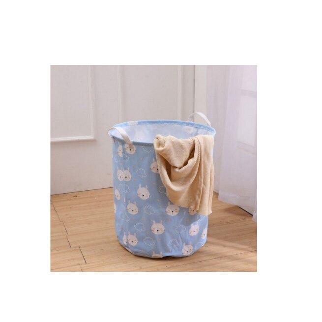 Cos pliabil pentru jucarii OM Market, Rufe, Bumbac, 40 x 50 - eMAG.ro