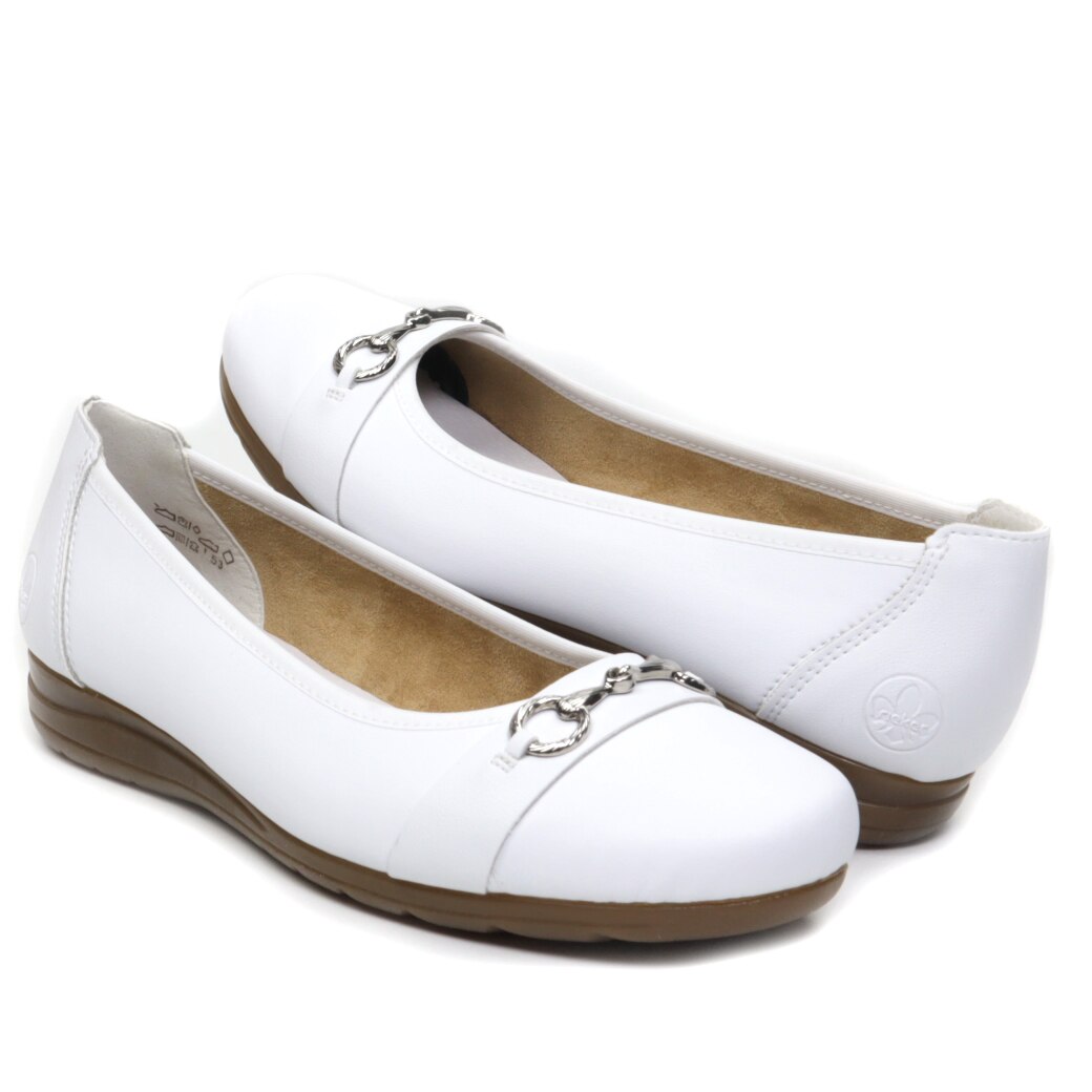 Balerini dama L9360 80 alb, Rieker, 36 EU - eMAG.ro
