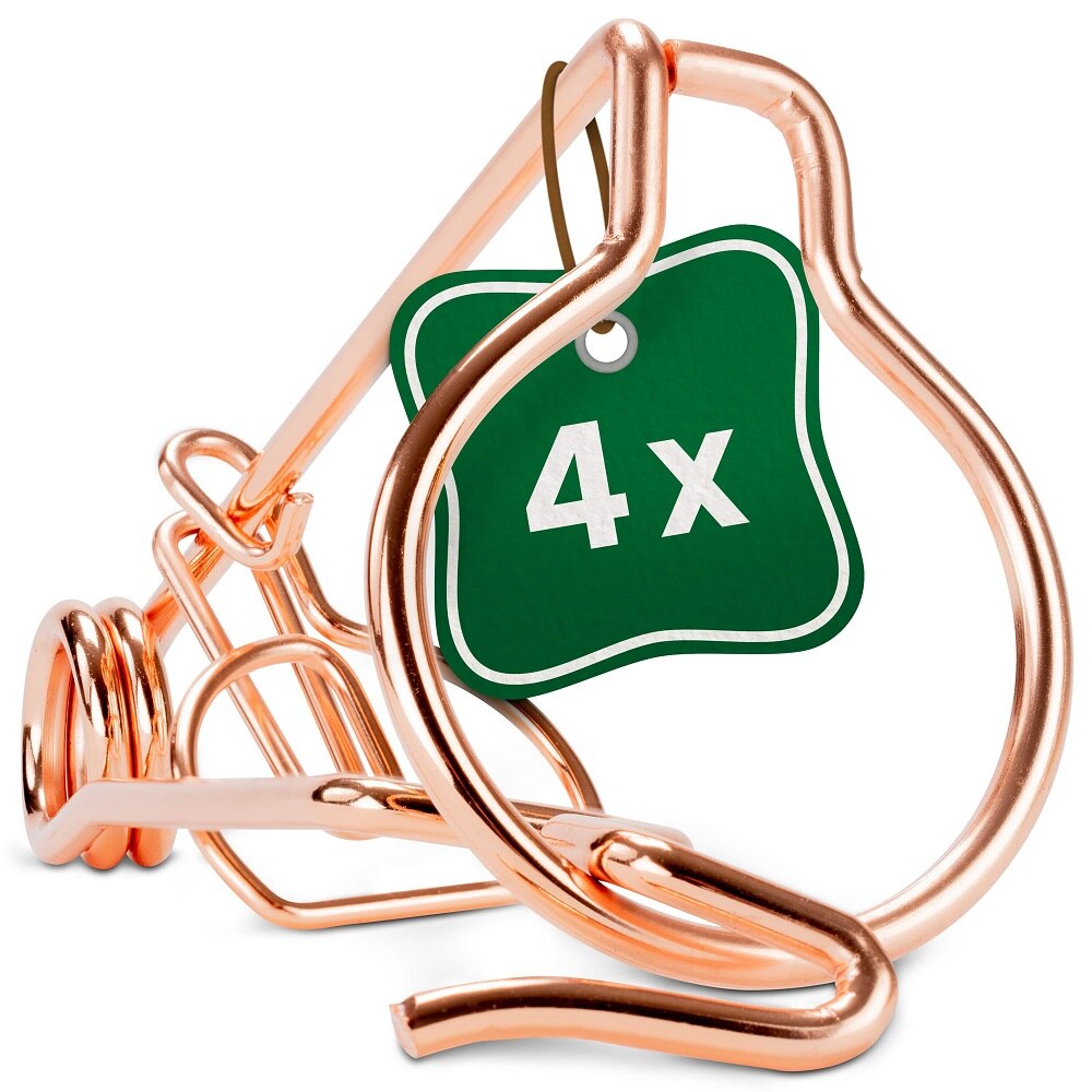 Set de 4 capcane pentru cartite si soareci de camp, arc, otel placat cu ...