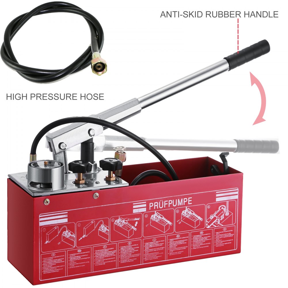 Pompa Manuala de Testare a Presiunii Scurgeri/Conducte, 45 ml, Presiune ...