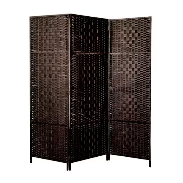 Paravan despartitor pliabil din lemn cu 3 panouri - eMAG.ro