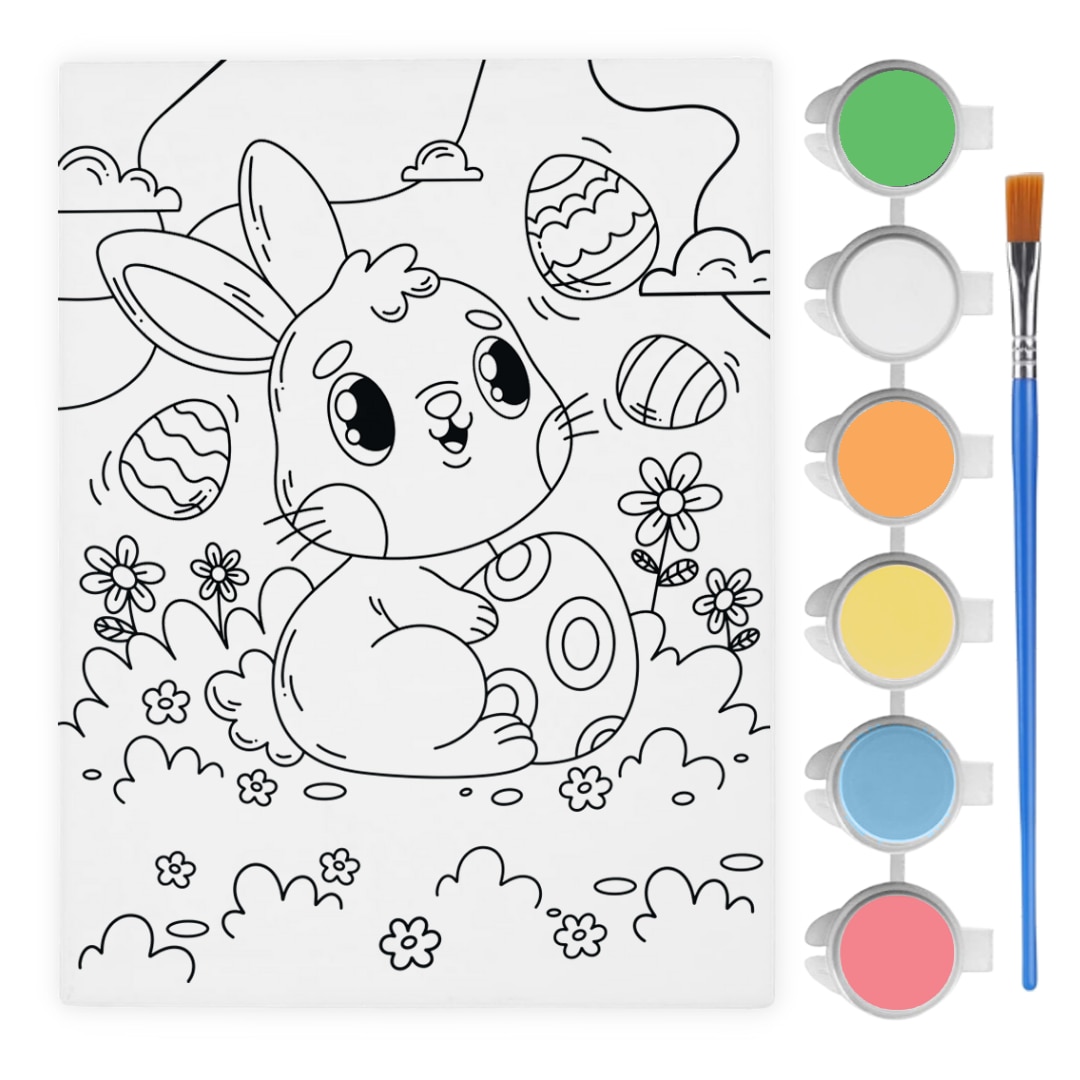 Set de pictura, Artmaker, carte de colorat de Paste pentru copii pe ...