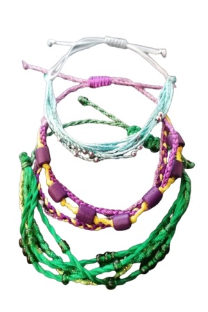 Bratari handmade reglabile set 3 bucati Mumbai - eMAG.ro