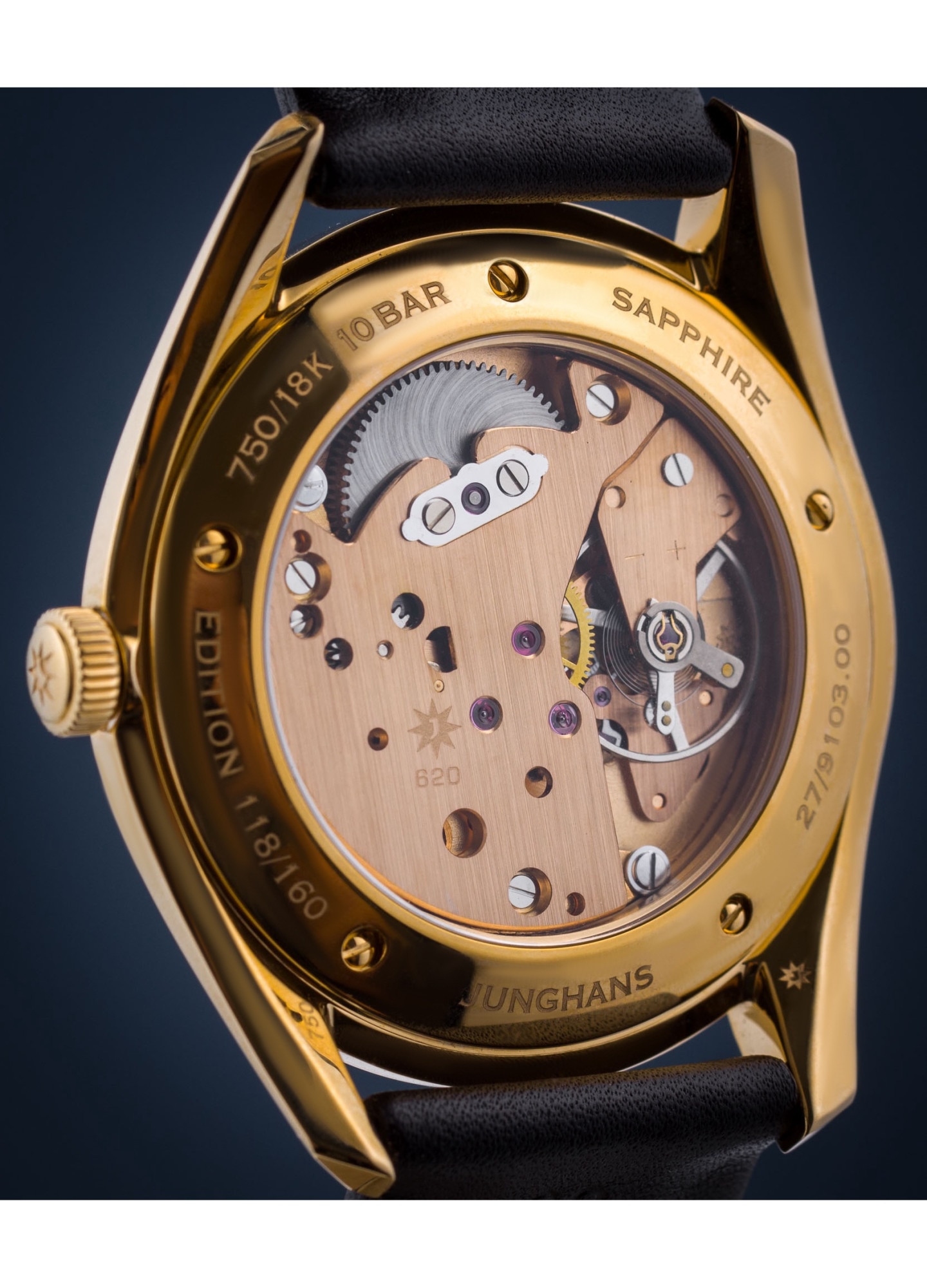 Ceas Junghans Meister Signatur Handaufzug, Editie Limitata Aur 18K ...