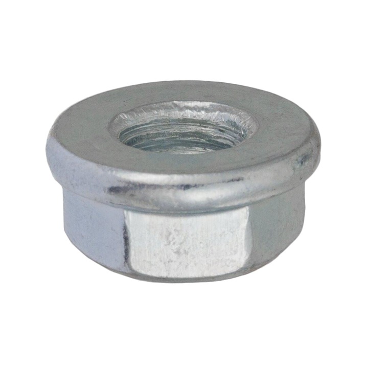 Set Piulite hexagonale cu flansa, M5, DIN 6923, Otel zincat, 50 bucati ...