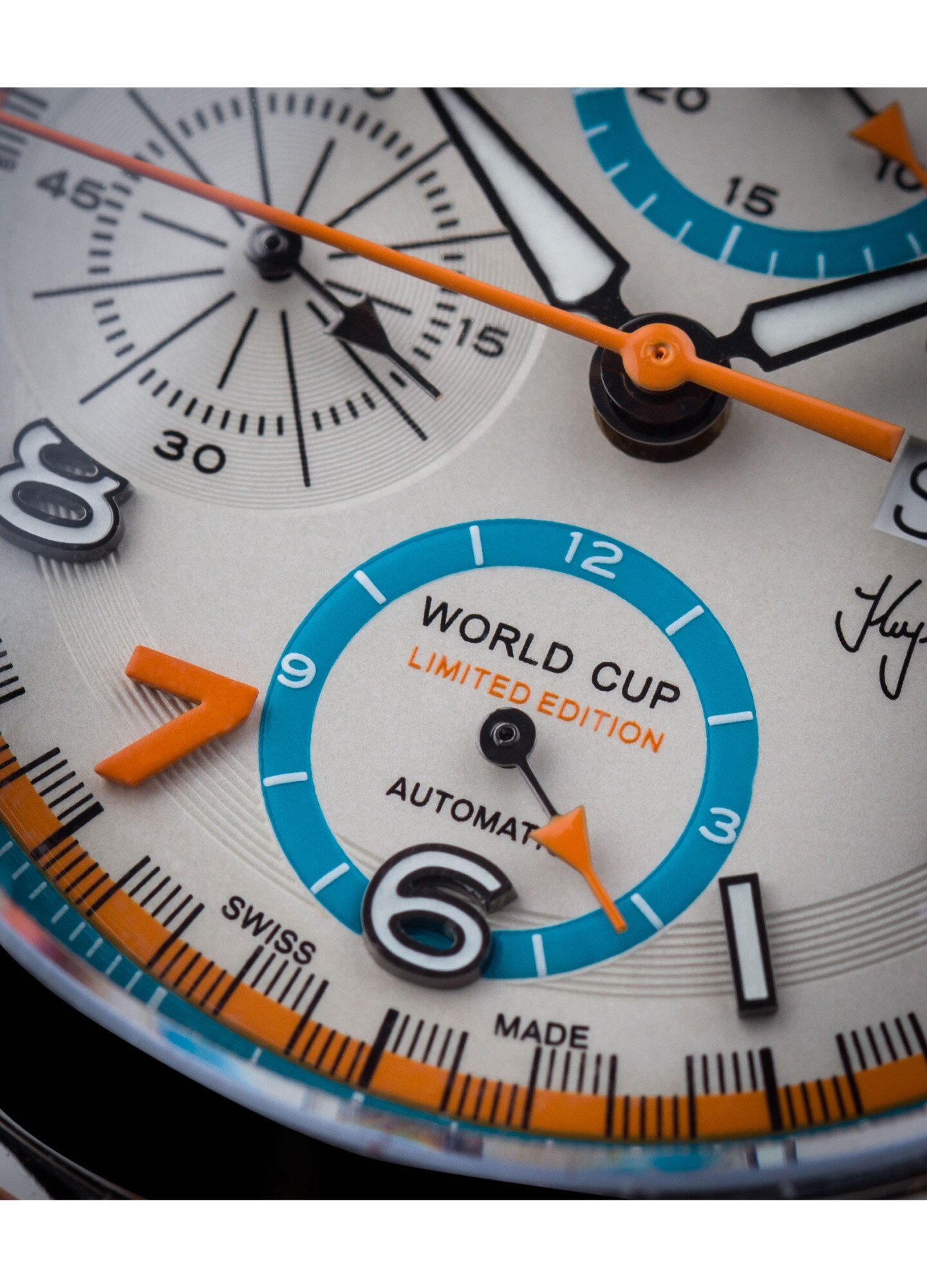 Set Ceas Atlantic Worldmaster Prestige Valjoux, Chronograph, Editie ...