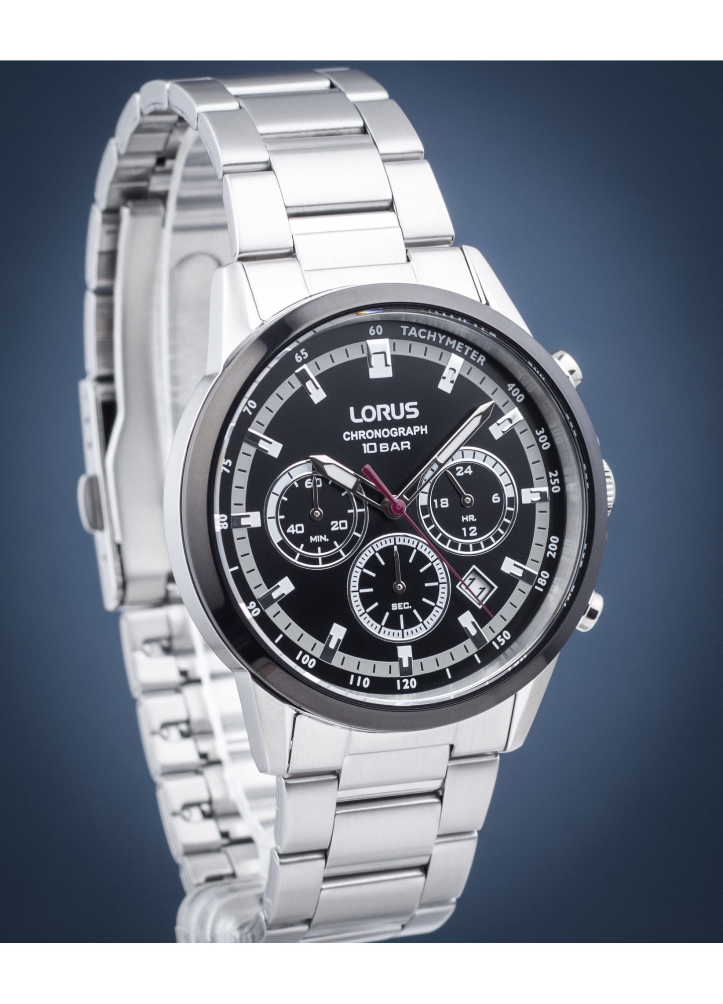 Ceas Lorus Sports Chronograph, Quartz Seiko VD53, cronograf, rezistent ...