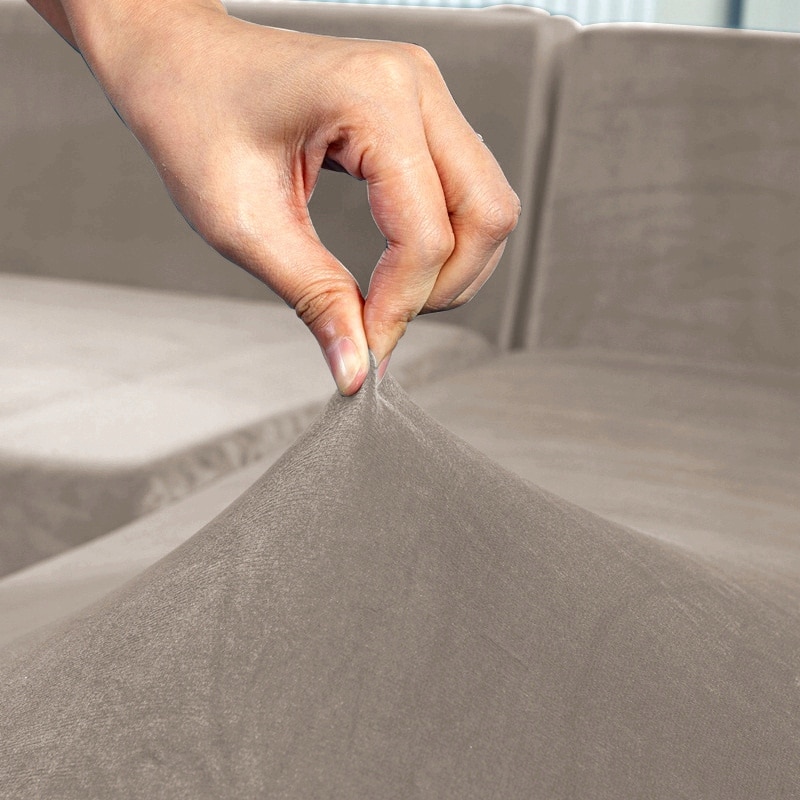 Husa pentru canapea, Ubieramy Meble, Imbracarea mobilierului, Universal, Elastic, Velur ...