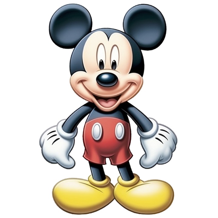 Sticker Cu Mickey Mouse Vesel, Disney, Desene Animate, Copii ...